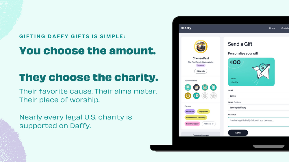 Daffy Gifts — Charity Gift Cards for Giving Back
